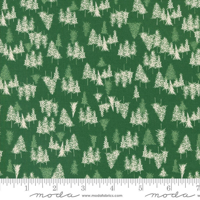 Cozy Wonderland- Tree Farm- Holly- 45594 20- Moda Fabrics by Stephanie ...